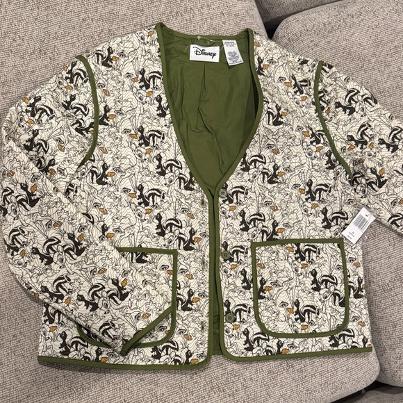 Disney | Jackets & Coats | Disney Bambi Quilt Jacket | Poshmark